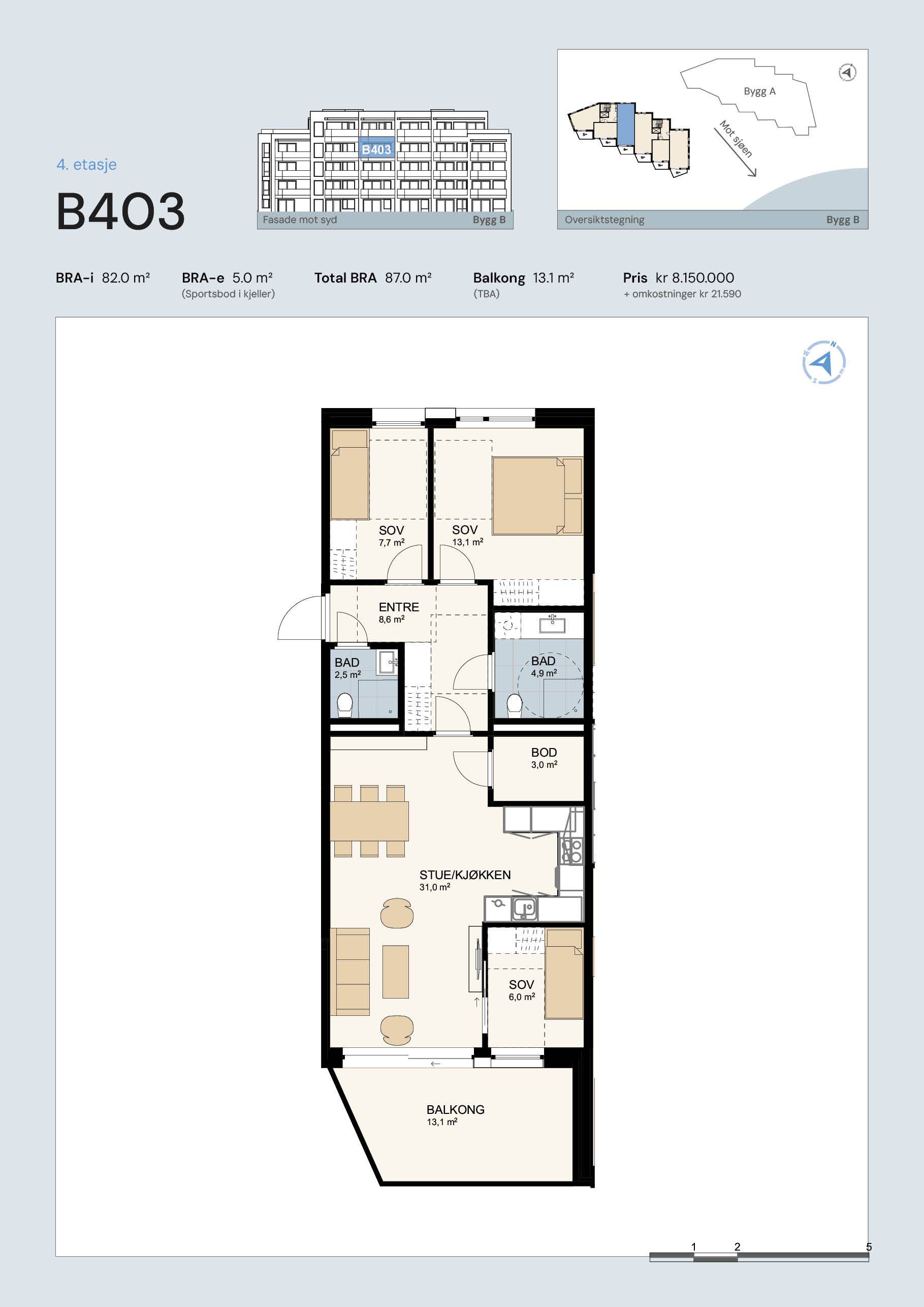 Smørsund Vy, leil. B403 / GRIMSTAD - Eiendomsmegler Norge